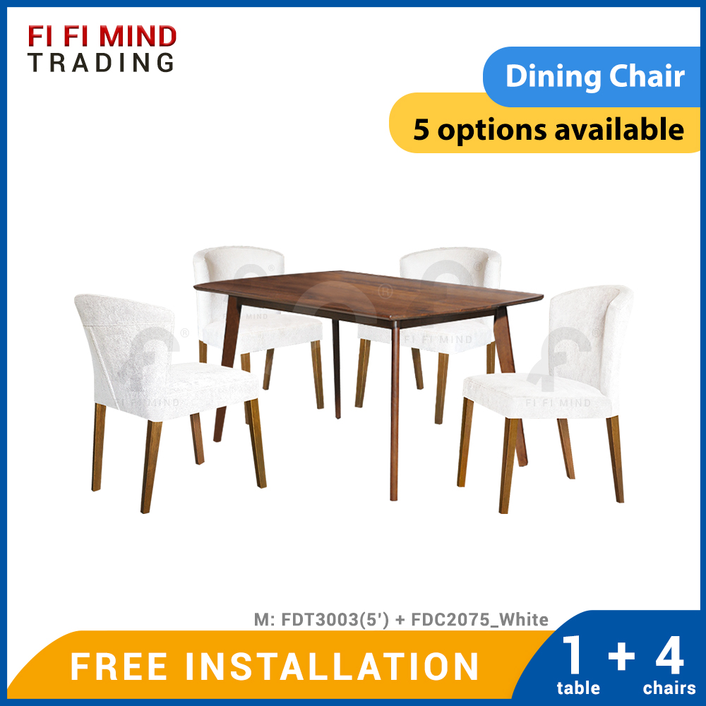 Thorborg Wooden Dining Set - Fi Fi Mind Trading