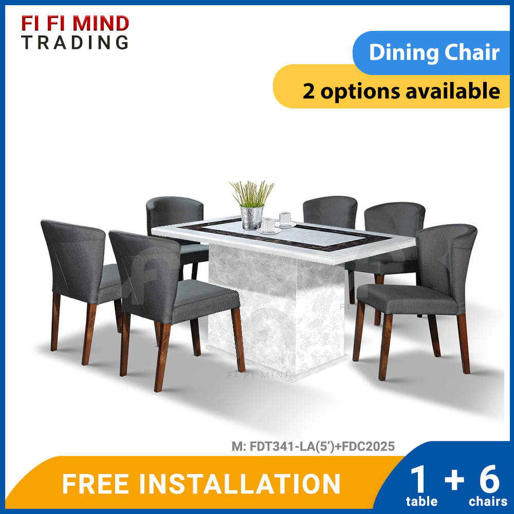 Lomeus Marble Dining Set - Fi Fi Mind Trading