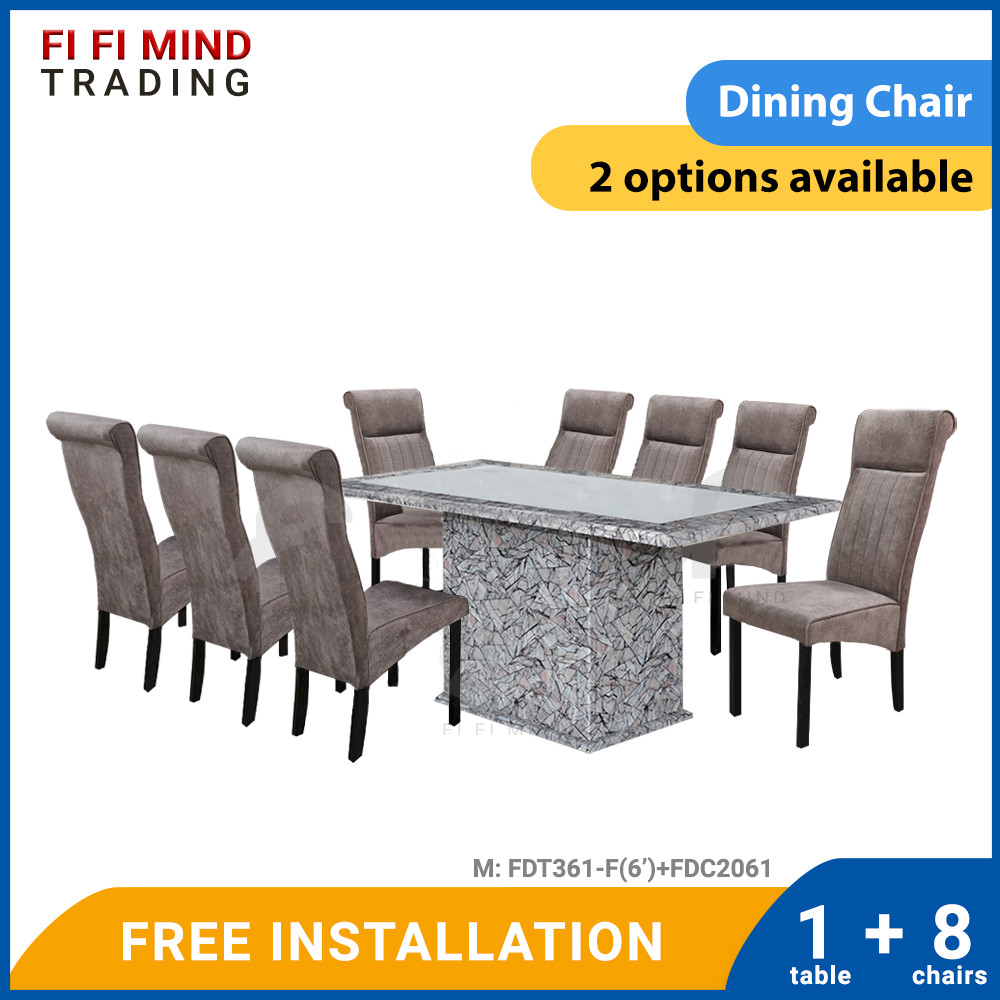 Jolina Marble Dining Set - Fi Fi Mind Trading
